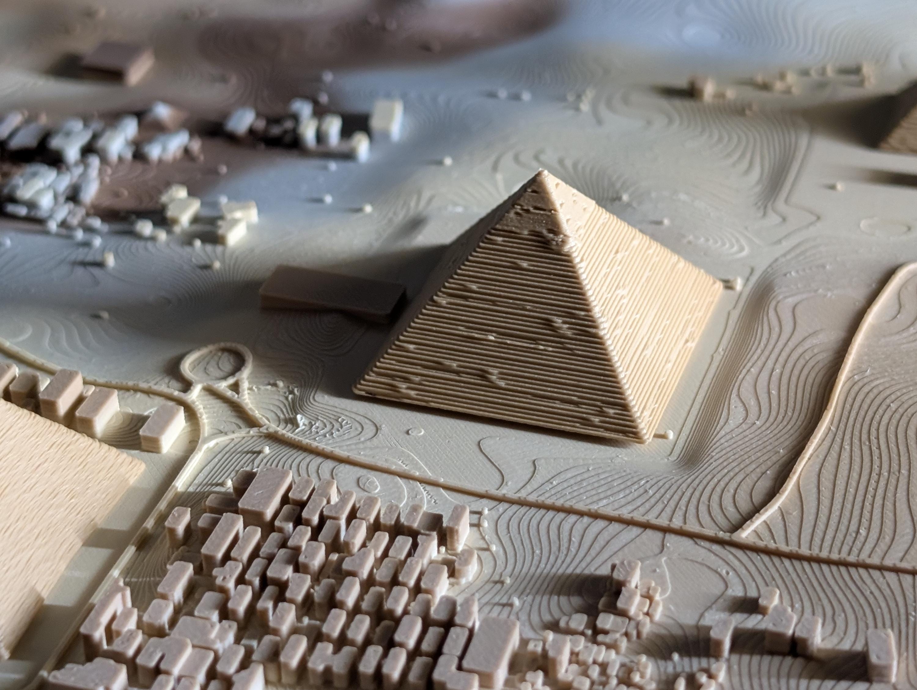 Pyramids of Giza Model – 300mm Monument Edition | Ancient Egypt 3D ...