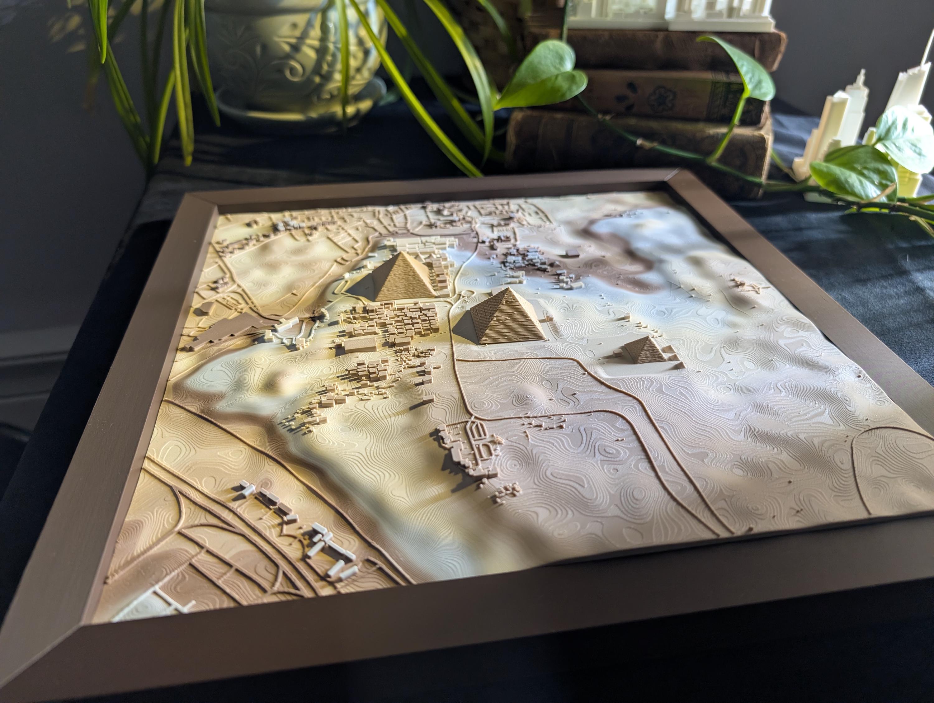 Pyramids of Giza Model – 300mm Monument Edition | Ancient Egypt 3D ...