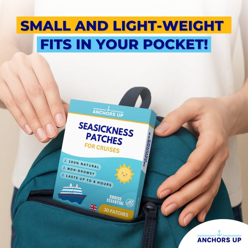 Motion and Sea Sickness Patches for Cruises - Natural Relief for ...