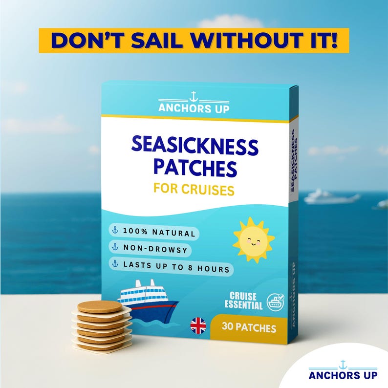Motion and Sea Sickness Patches for Cruises - Natural Relief for ...