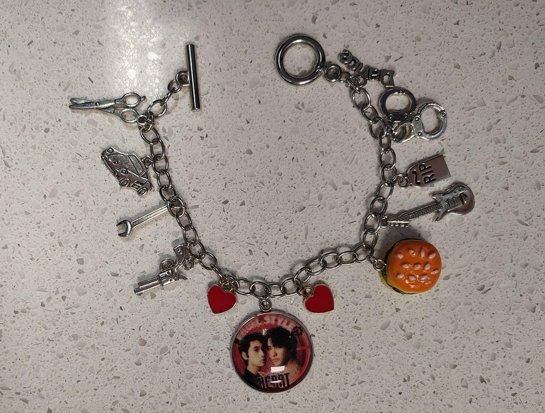 Style / Fadel Heart Killers BL Charm Bracelet - Etsy