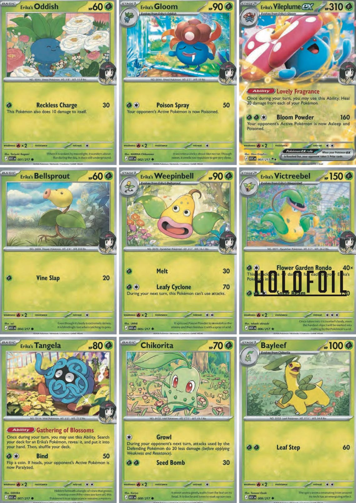 Pokémon TCG Ascended Heroes Master Set Binder Placeholders + Checklist ...