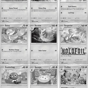 Pokémon Perfect Order Master Set Binder Placeholders + Checklist ...