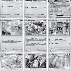 Pokémon TCG Mega Evolutions Master Set Binder Placeholders + Checklist ...
