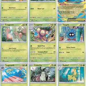 Pokémon TCG Mega Evolutions Master Set Binder Placeholders + Checklist ...