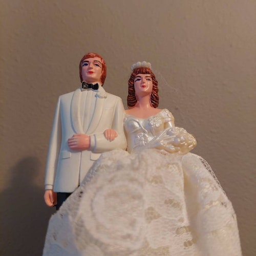 Vintage Wedding Bells Cake Topper - Etsy