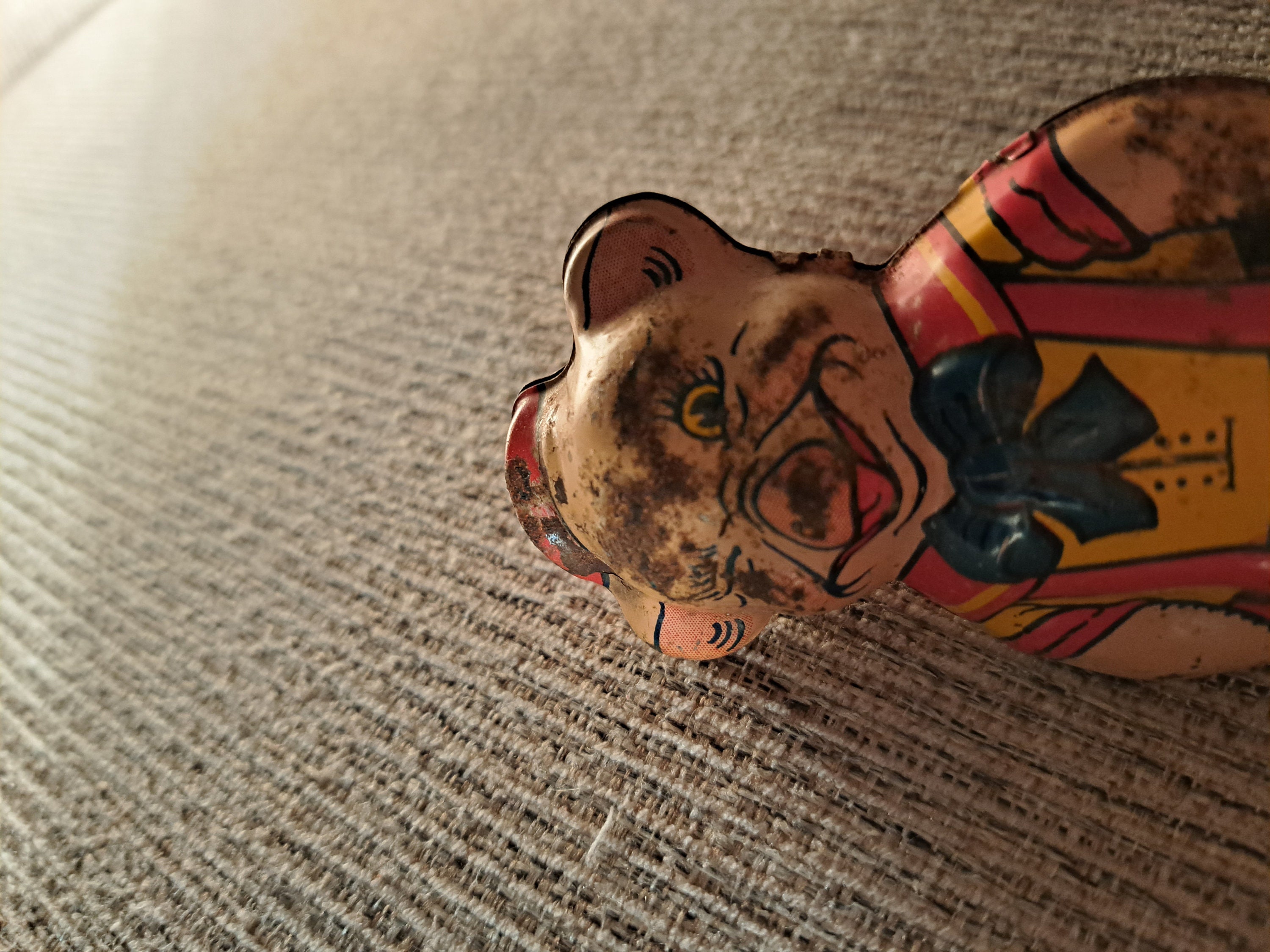 Vintage J Chein & Co. Tin Toy Wind up Pig - Etsy