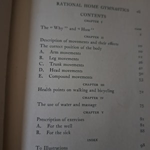 Rational Home Gymnastics, Hartwig Nissen, 1903 - Etsy