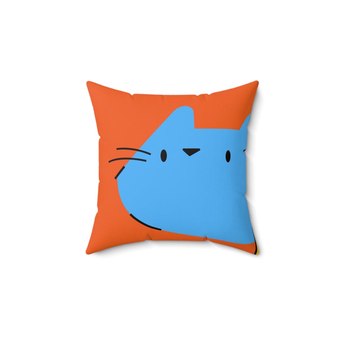 Fun Cats Accent Pillow | Two-sided Cat Lover Pillow, Cat Mom, Cat Dad ...
