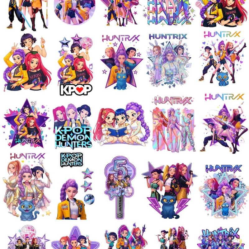 Kpop Idol Stickers - Etsy