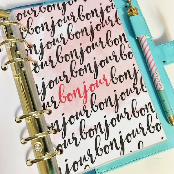 Personal Filofax - Etsy