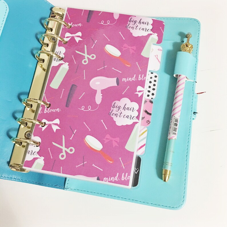 Personal Sized Laminated Dividers For Filofax Kate Spade | Etsy