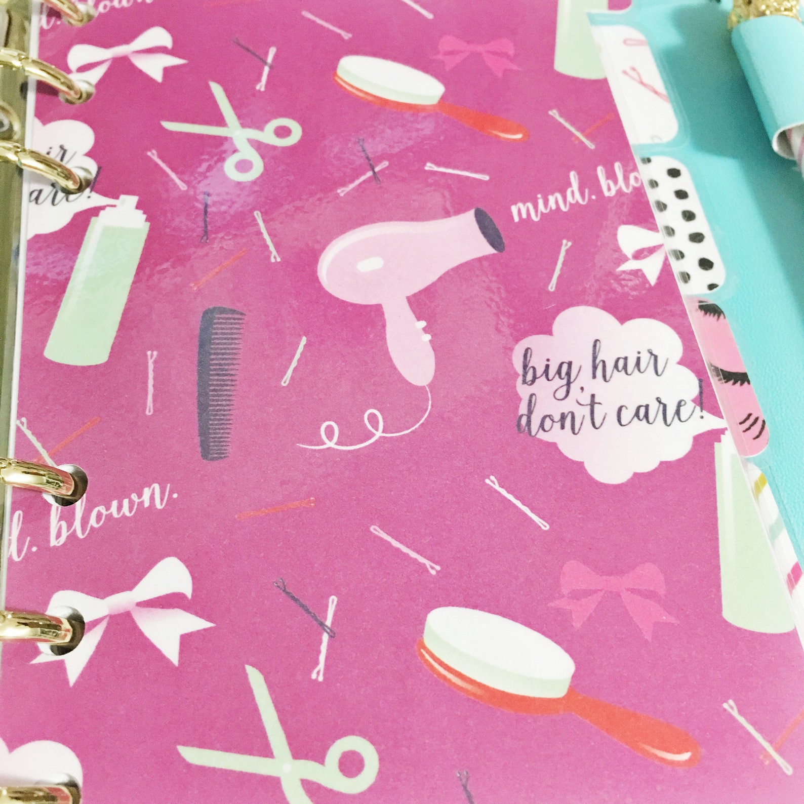 Personal Sized Laminated Dividers For Filofax Kate Spade | Etsy
