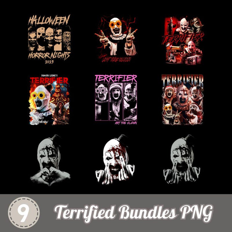 Terrifier Png - Etsy