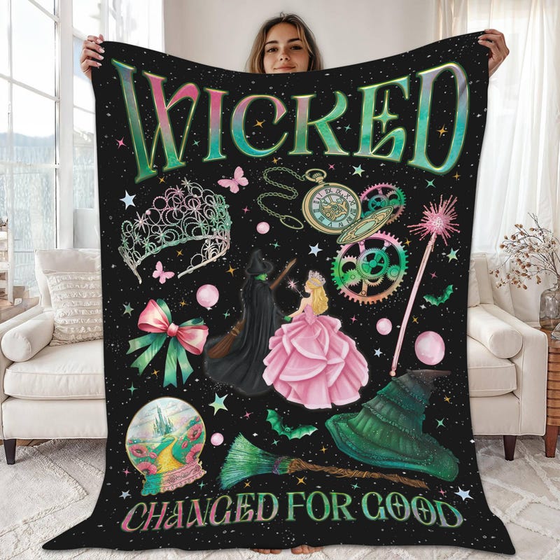 Fleece Wicked Throws - Etsy