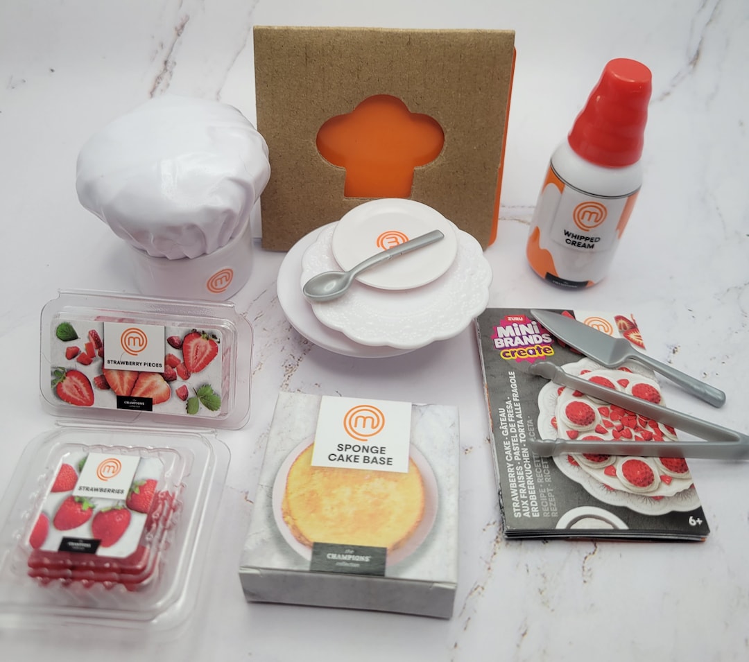 Mini Brands Create Masterchef Strawberry Cake. - Etsy