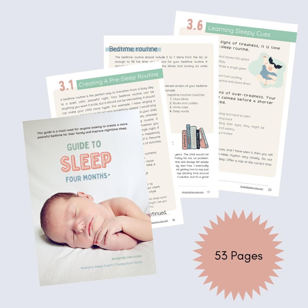 Guide to Sleep 4 Months and Up - Etsy