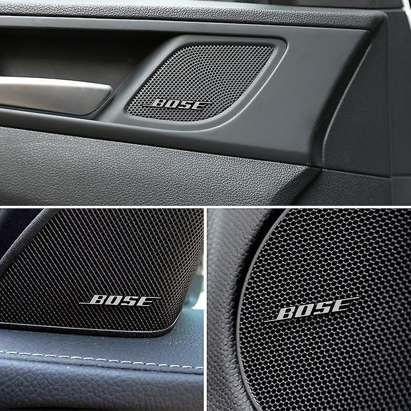 4 X Bose Logo Emblem 3D for Audio Car Vehicle Sound Equipment Speaker ...