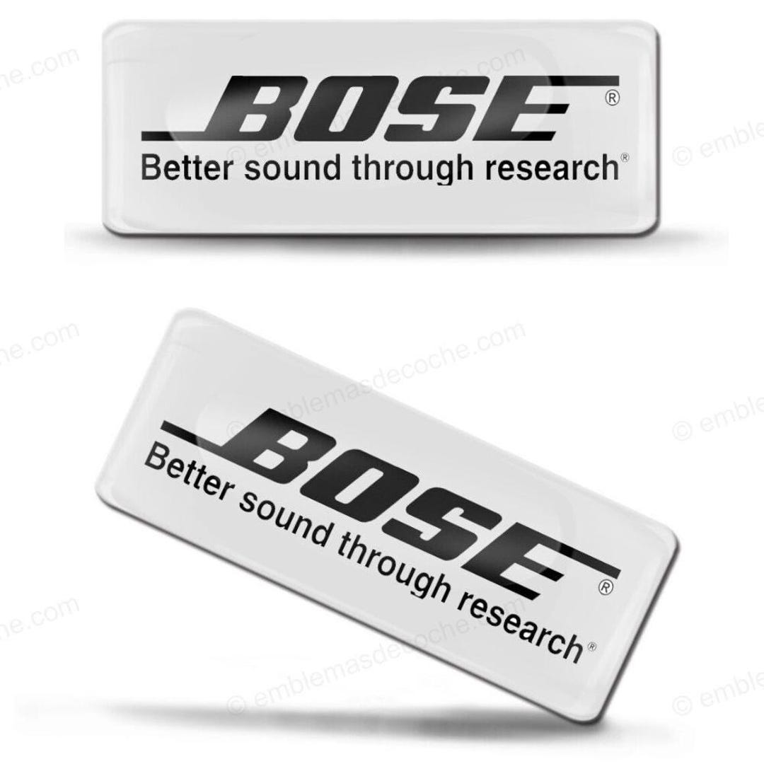2 X Bose Logo Emblem for Audio Car Vehicle Sound Equipment Speaker ...