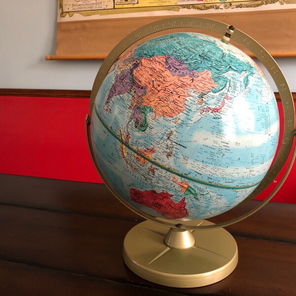Vintage Globe - Etsy