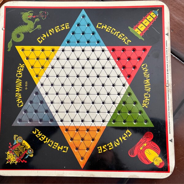 Chinese Checkers Tin - Etsy