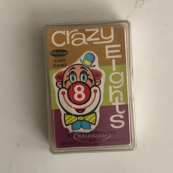 Whitman Crazy Eights - Etsy