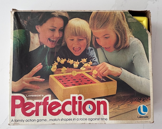 Vintage and Original Game of Perfection by Lakeside Industries - Etsy