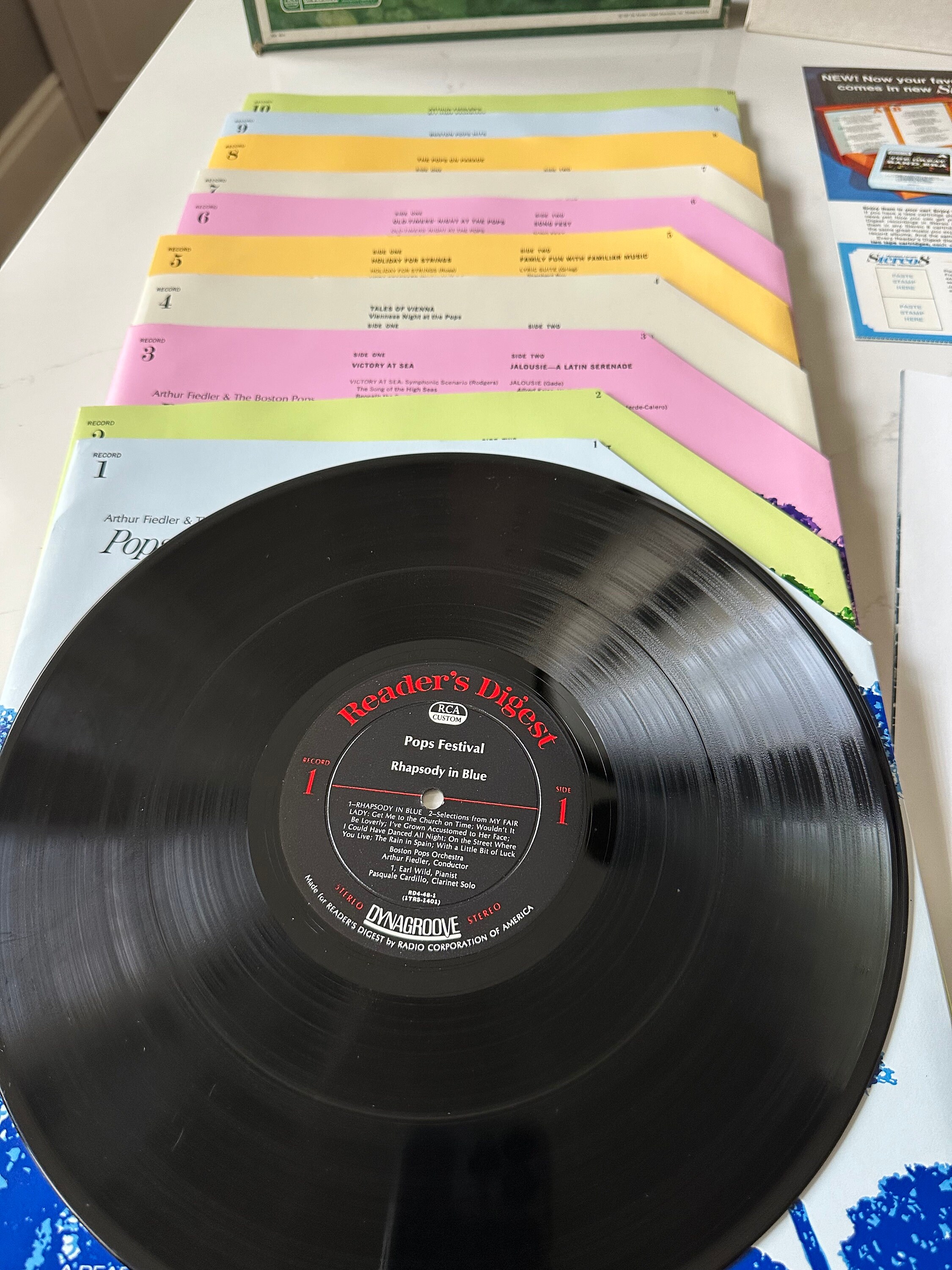 Vintage Reader's Digest Record Dynagroove Set of Arthur Fiedler and the ...