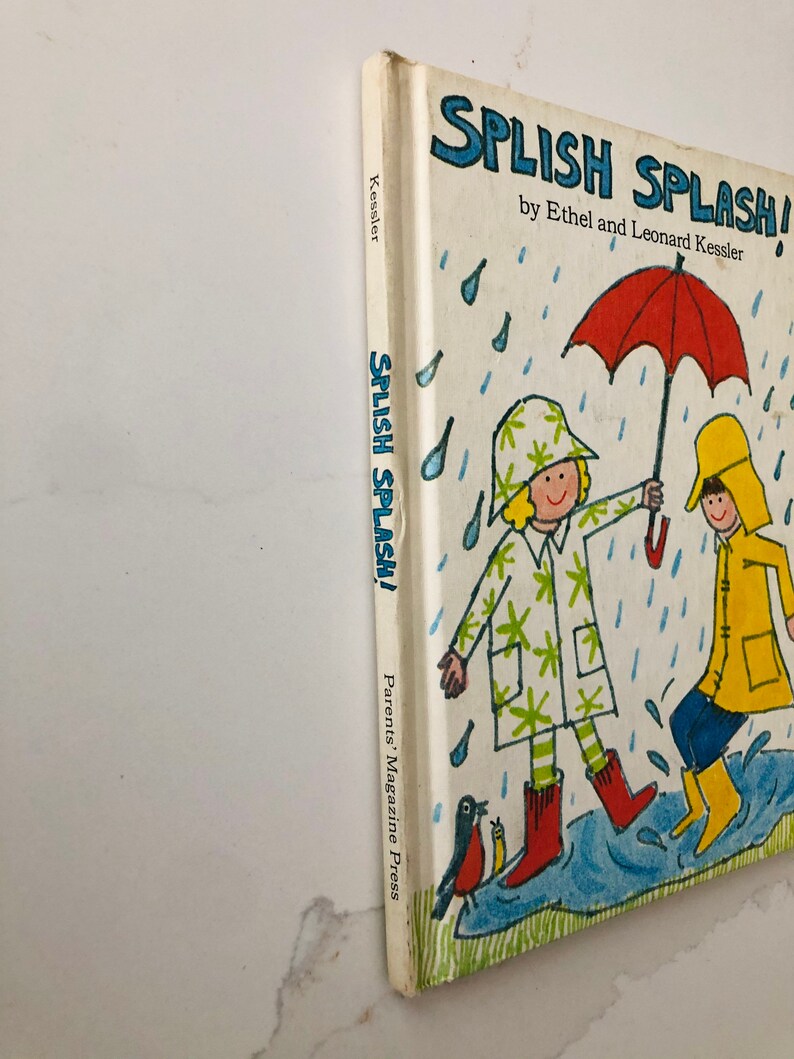 Vintage and Collectible Splish Splash Children's Book by - Etsy