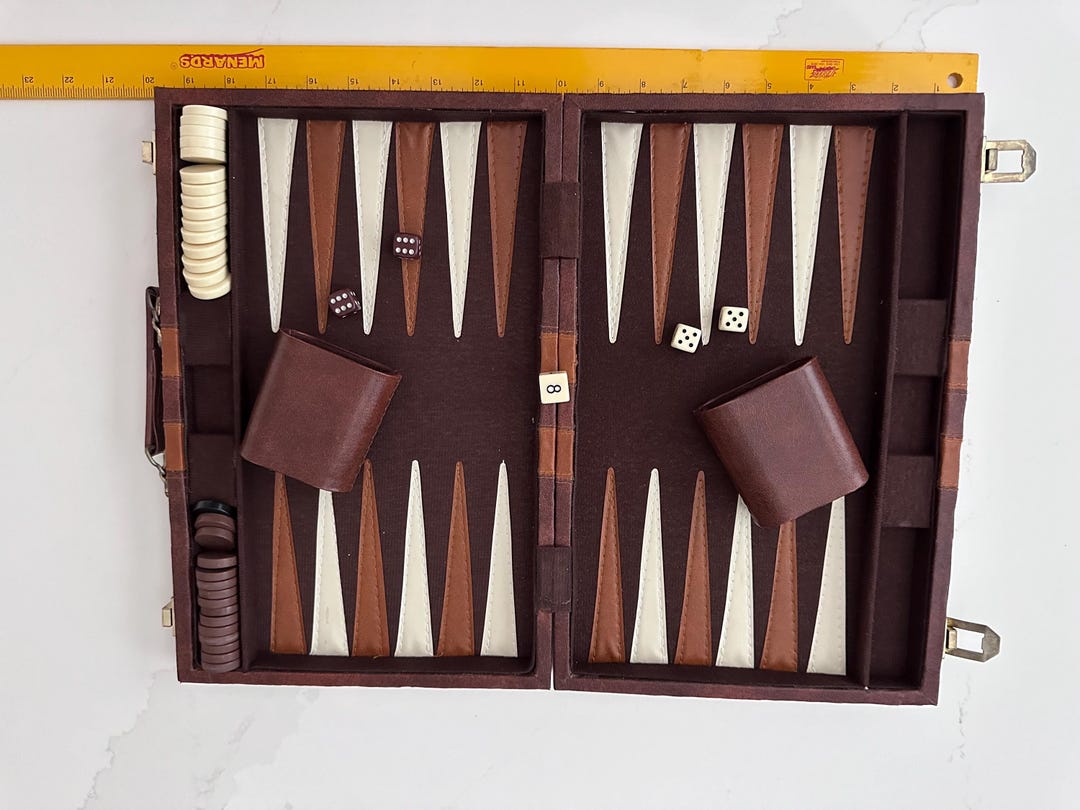 Vintage Backgammon- Game of Backgammon -vintage and Collectible Game of ...