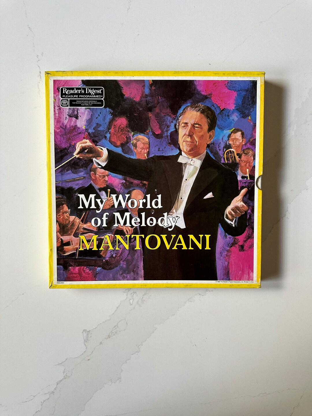 Vintage and Collectible Record Set My World of Melody by Mantovani a ...