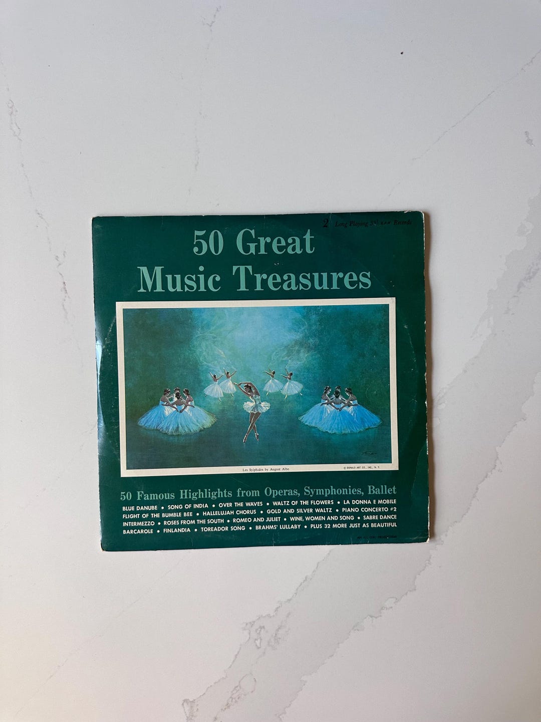 Great Music Treasures Record - Vintage and Collectible 50 Great Music ...