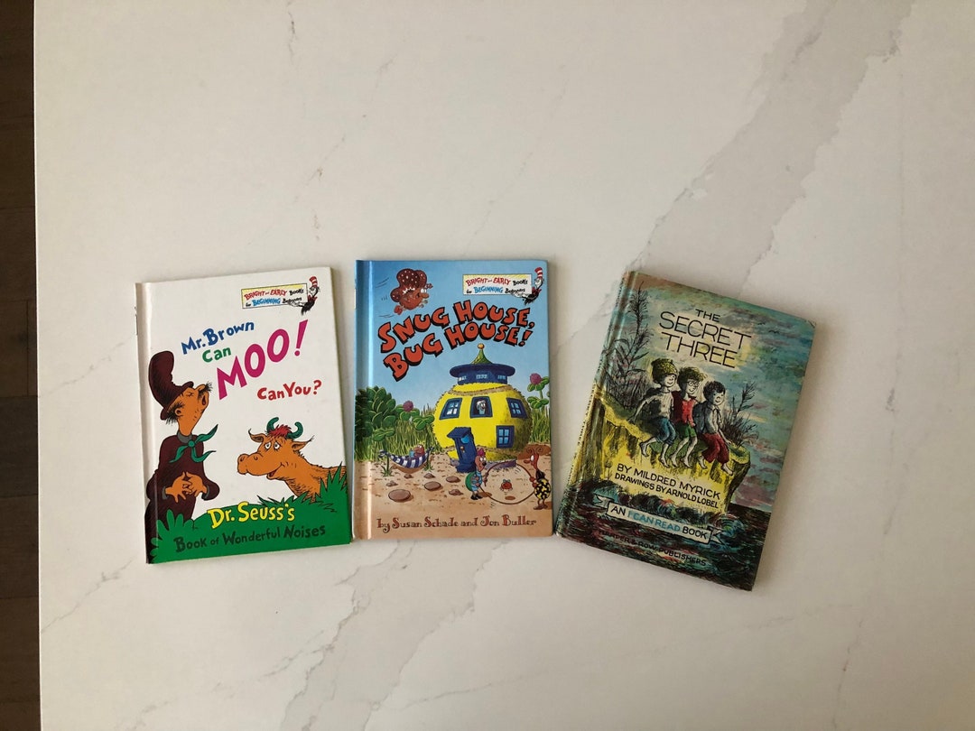 Dr Seuss Books - Vintage and Collectible Children's Books Set of 3 - Mr ...