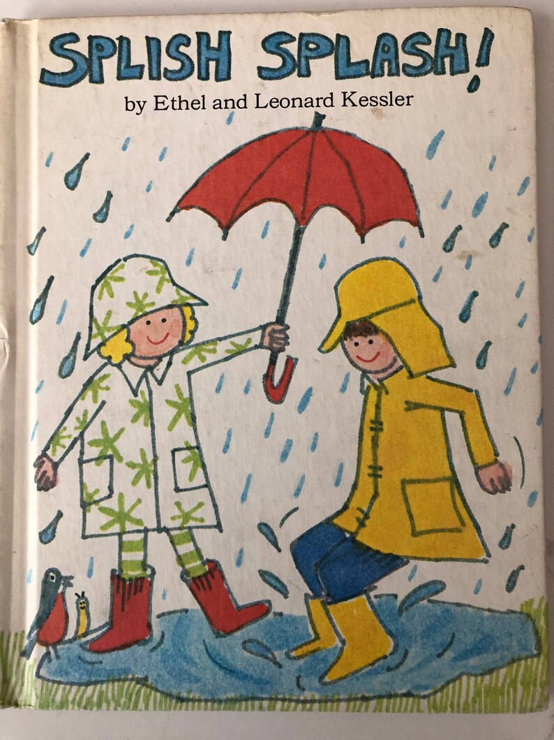 Splish Splash Book - Vintage and Collectible Splish Splash Children's ...
