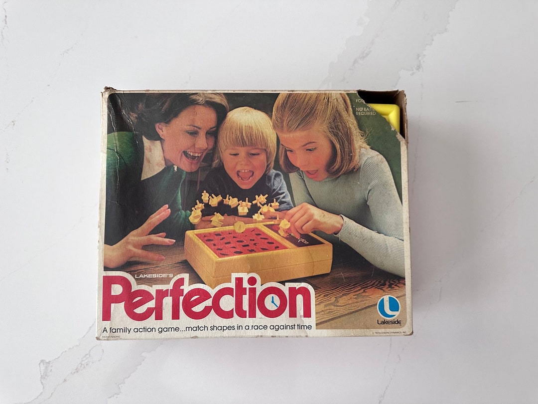 Vintage and Original Game of Perfection by Lakeside Industries - Etsy