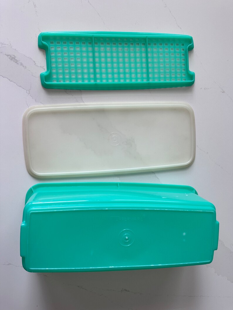 Vintage Tupperware - Tupperware Celery Keeper -vintage Green Tupperware ...