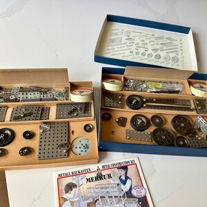 Mecano Set - Metall Baukasten - Metal Construction Kit - Karkur Metal ...