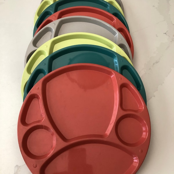 Vintage Divided Tray Plate at Donald Blanton blog