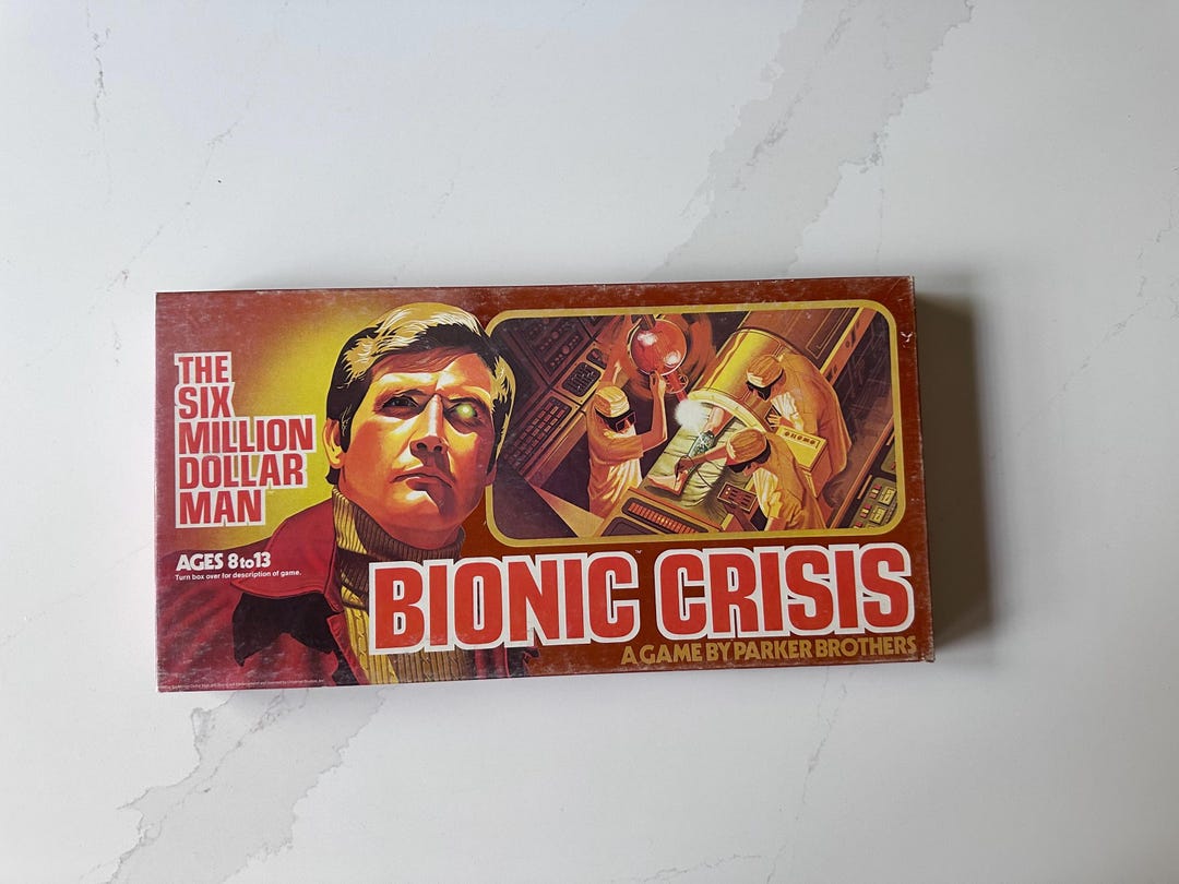 Bionic Game - Vintage and Collectible Board Game of Bionic Crisis Based ...