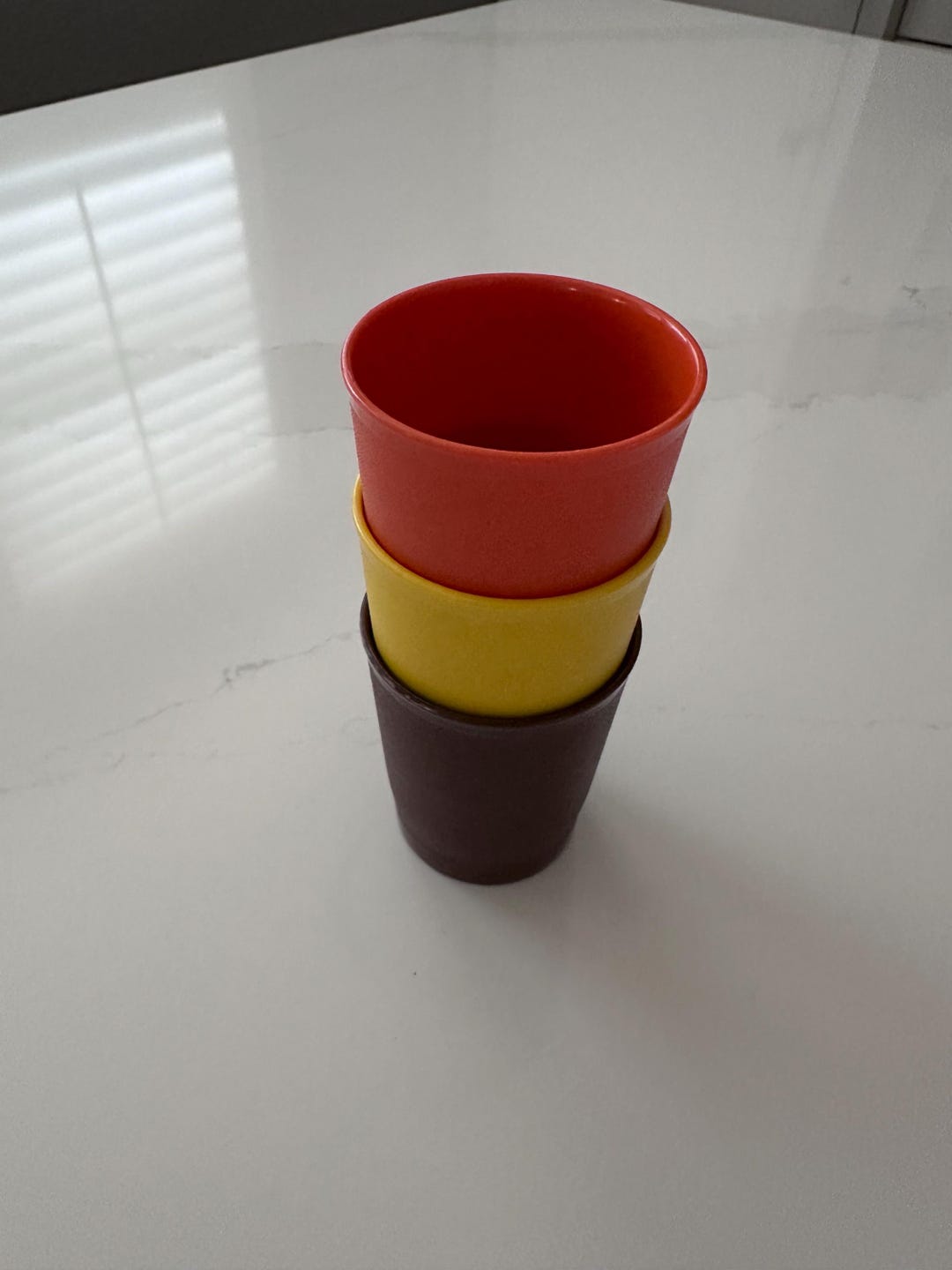 Tupperware Glasses - Vintage and Collectible Set of 3 Tupperware 3 ...