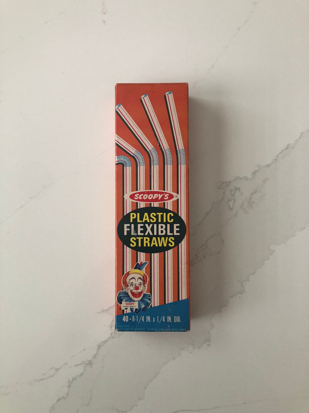 Vintage Straws - Vintage and Collectible Set of Scoopy's Plastic ...