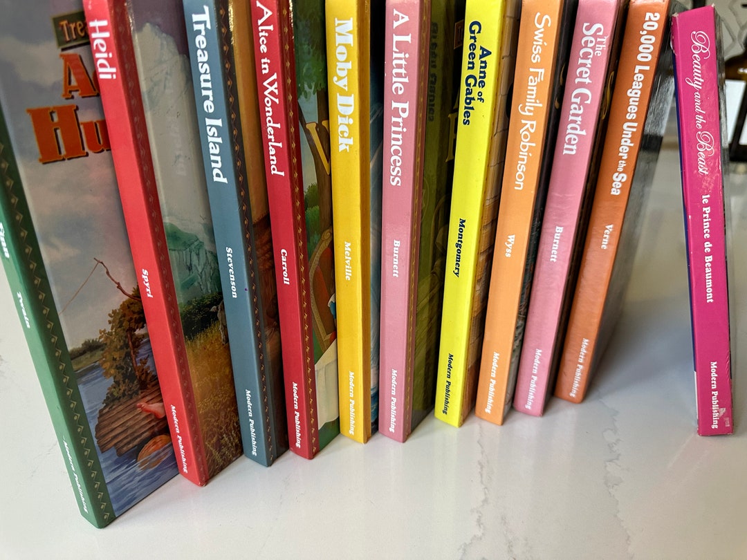 Children's Books Treasury Set of 11 Illustrated Classics Books - Swiss ...