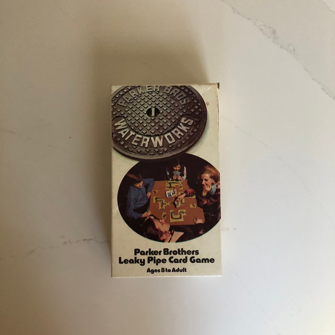 Vintage and Collectible Waterworks Leaky Pipe Card Game by Parker ...