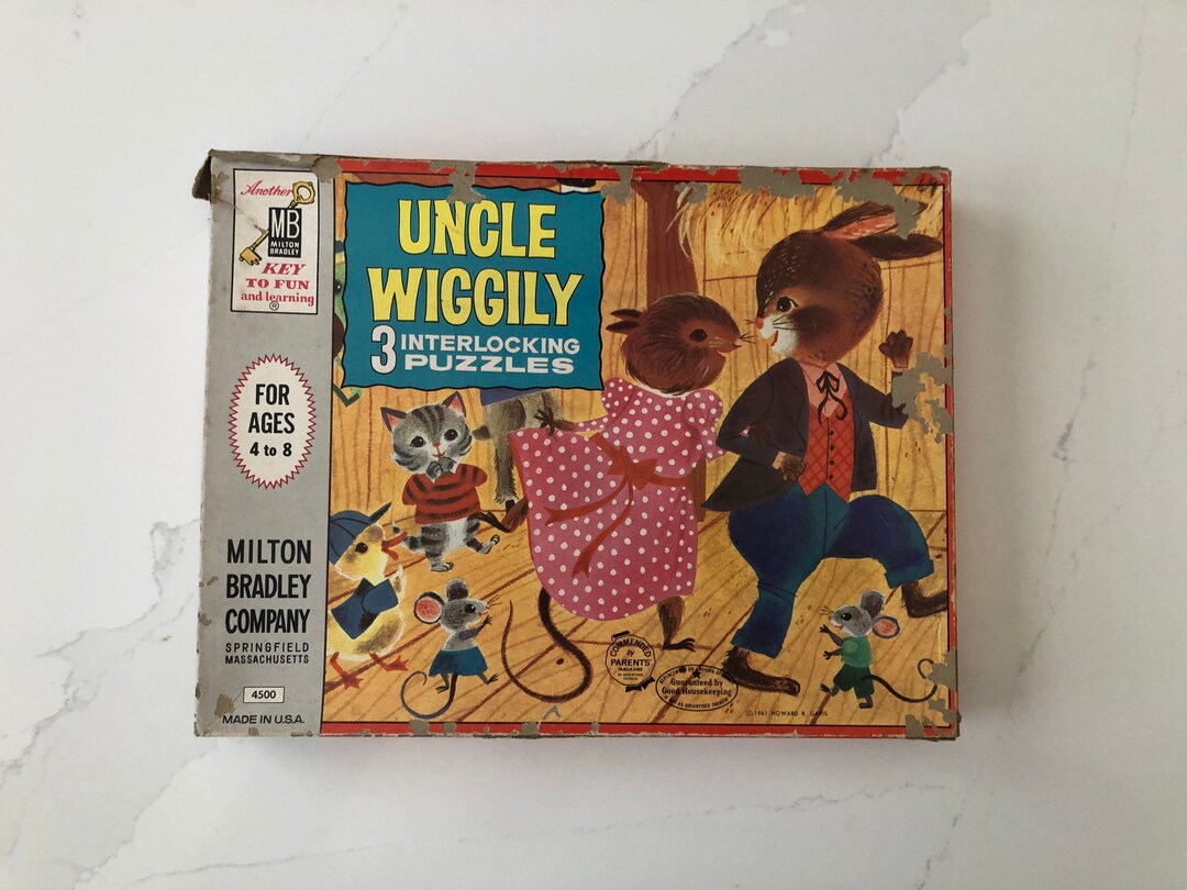 Uncle Wiggly Board Game - Uncle Wiggly Game - Vintage and Collectible ...