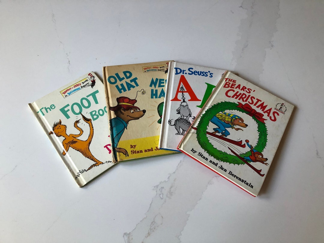 Dr Seuss Books - Vintage Collectible Set of Children's Books - Set of ...