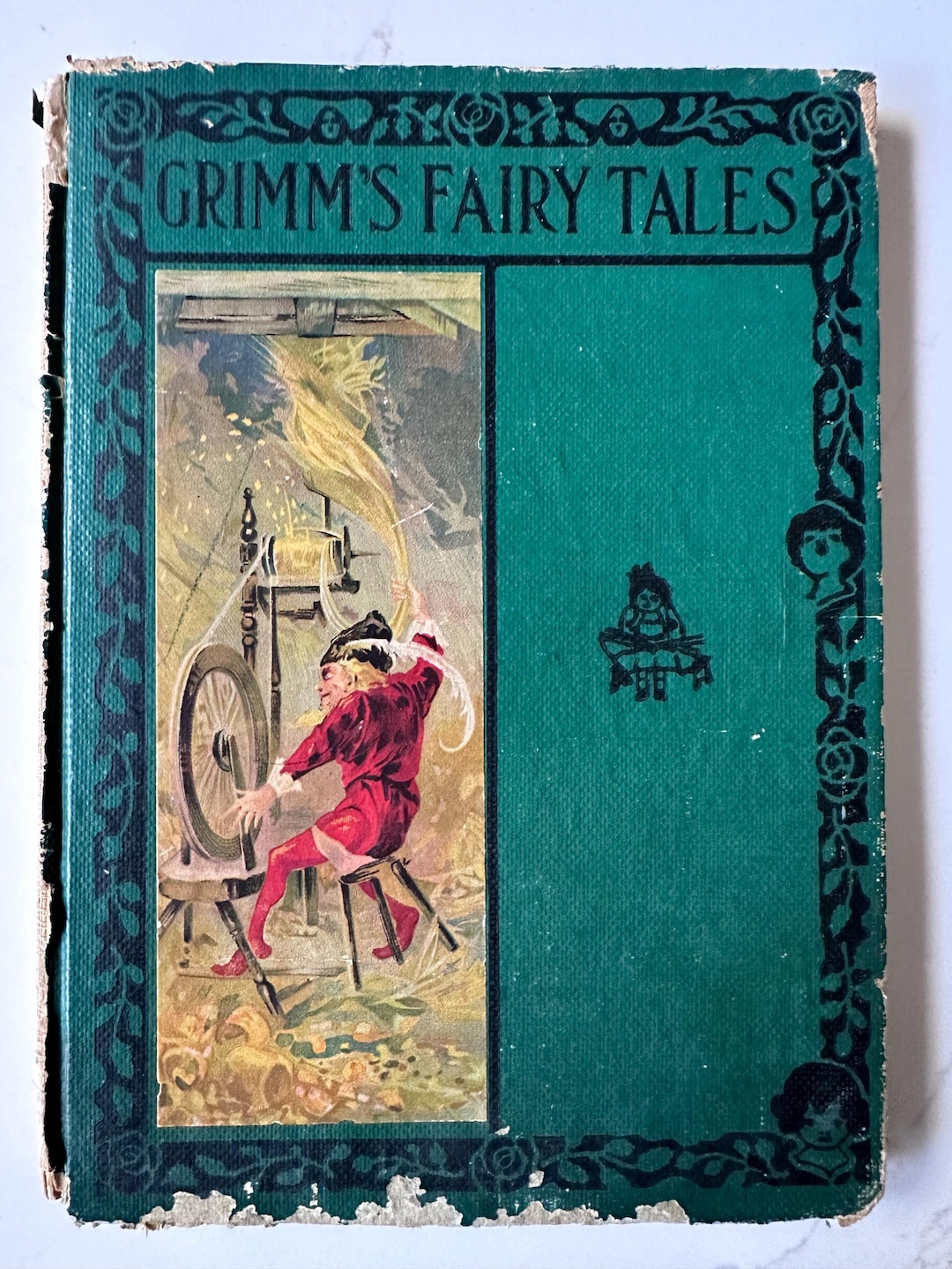 Grimm's Fairy Tales Book - Vintage and Collectible Hardcover Book of ...