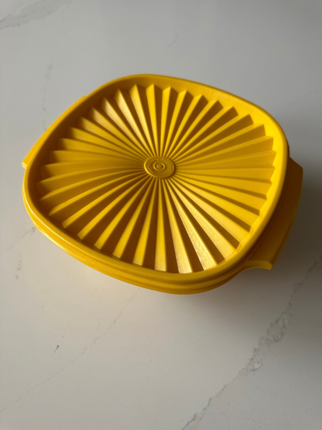 Tupperware Yellow Bowl - Vintage Tupperware - Vintage Yellow Tupperware ...