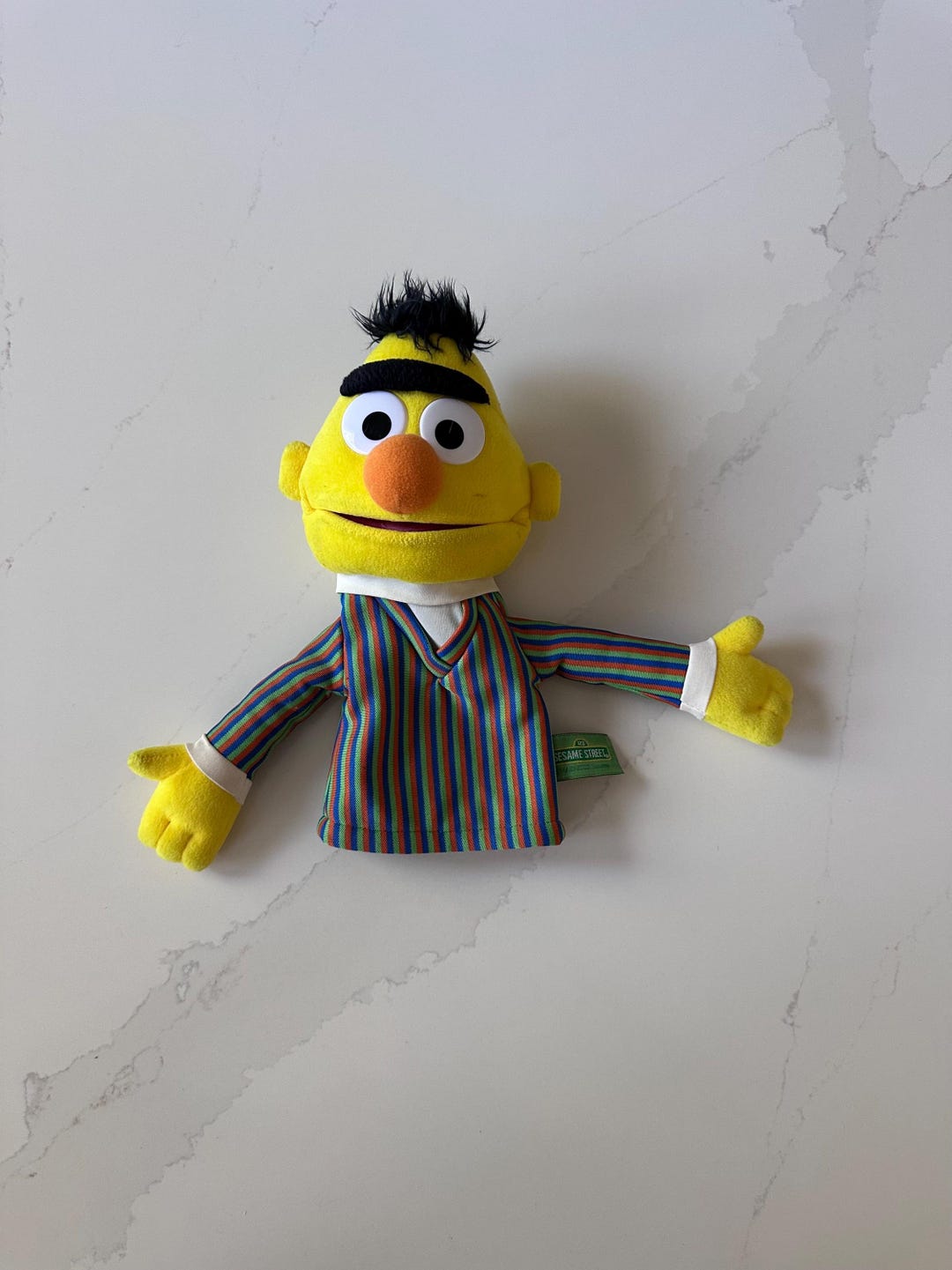 Bert and Ernie Puppet - Vintage and Collectible Bert Hand Puppet From ...