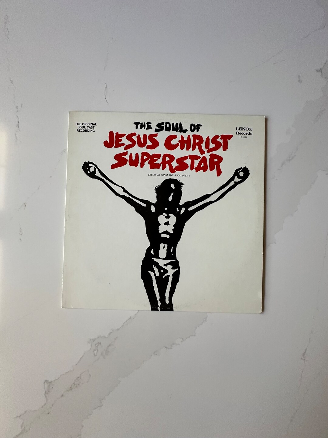 Jesus Christ Superstar Record - Vintage Vinyl Record the Soul of Jesus ...
