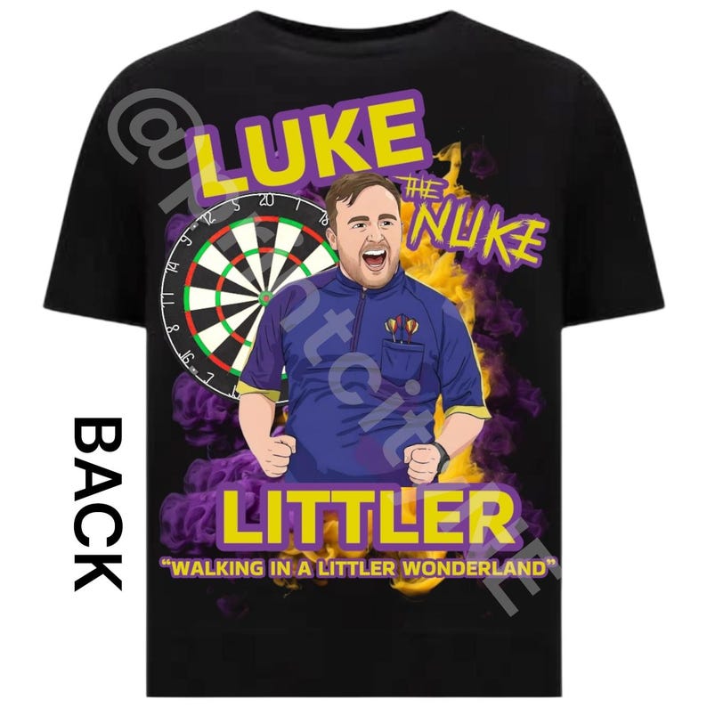 Darts LUKE LITTLER ADULTS T-shirt! - Etsy